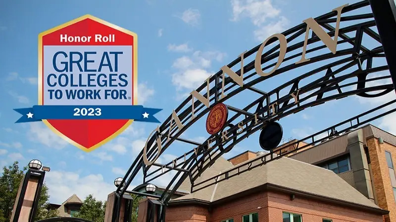 Gannon University recognized as a Great College to Work For - Believe ...